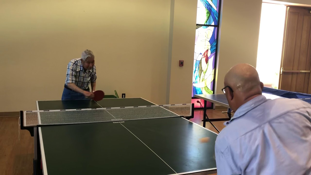100 year old man playing ping pong - YouTube