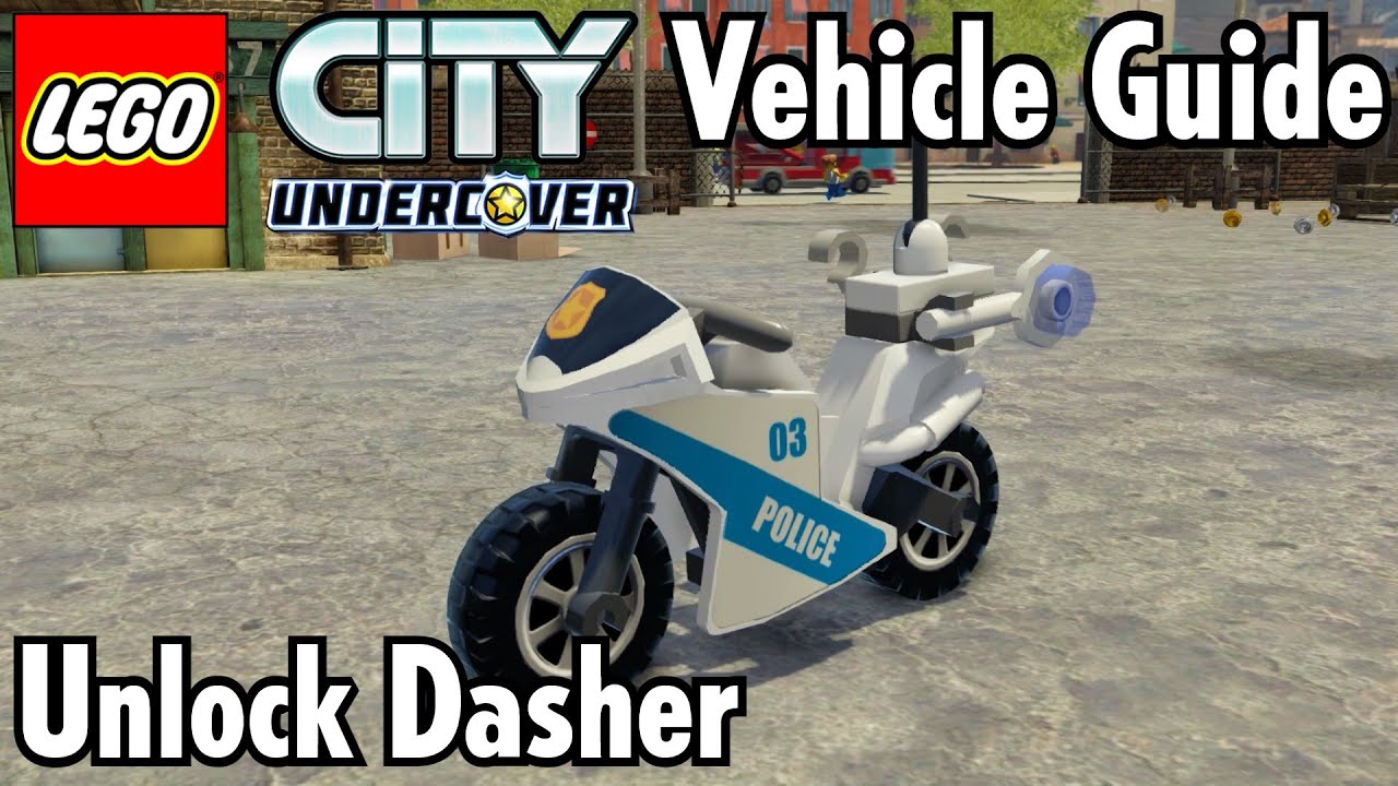 How to Unlock Dasher | Lego City Undercover - Vehicle Guide - YouTube
