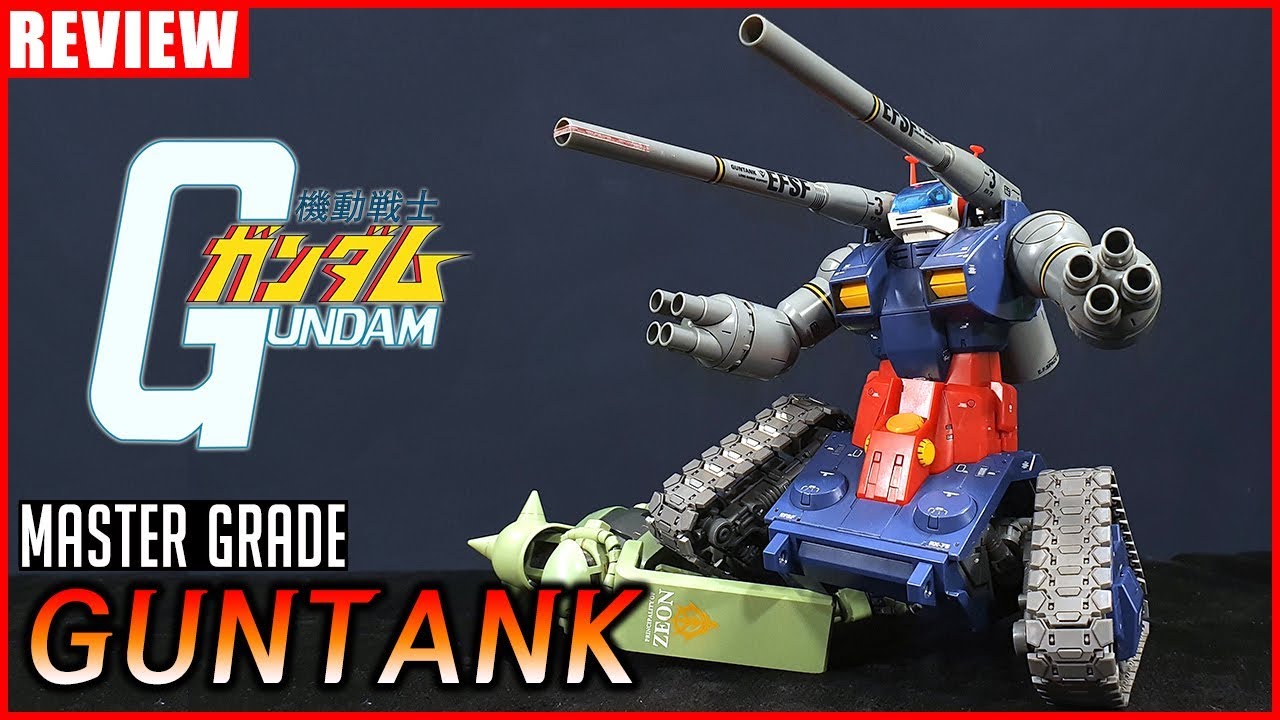 [REVIEW] MG 1/100 건탱크 / RX-75-4 Guntank - YouTube