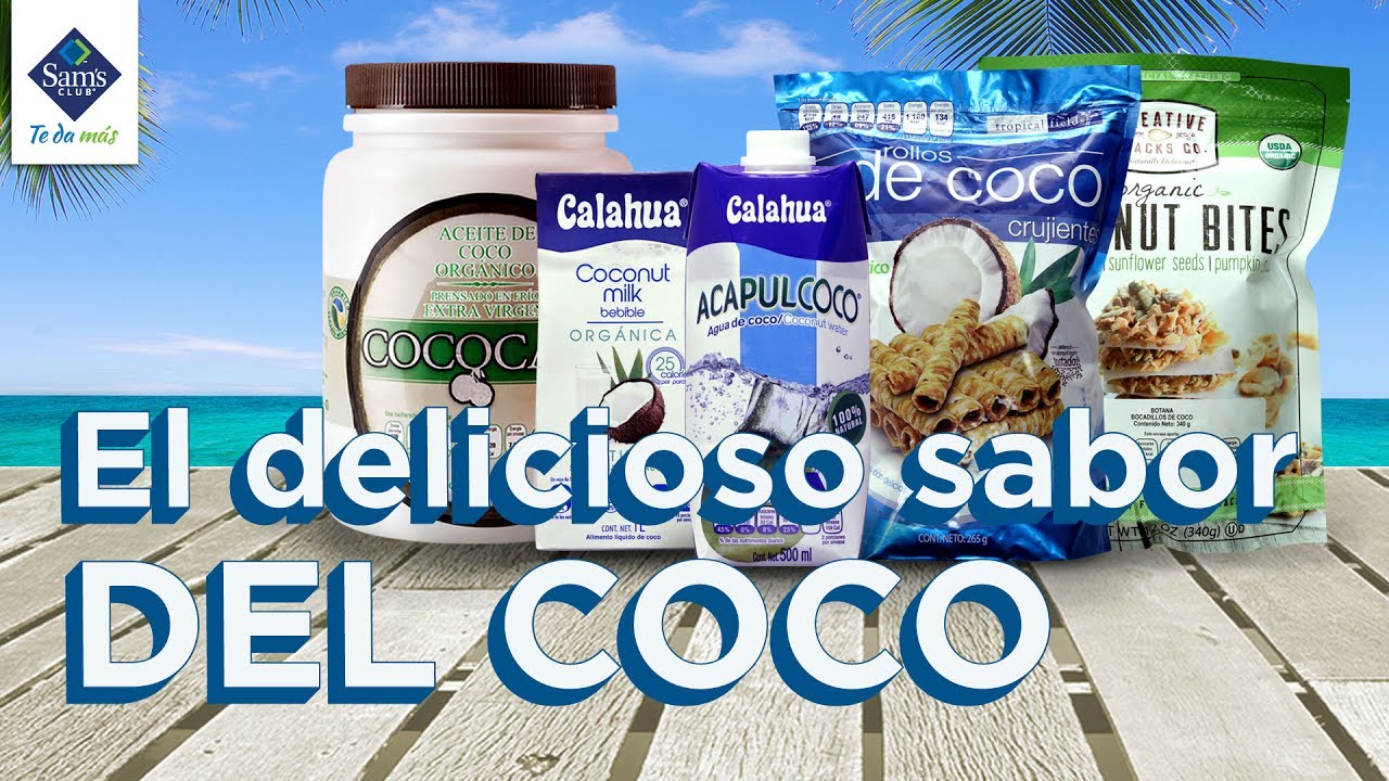 ¡Disfruta el delicioso sabor de coco este Verano! - YouTube
