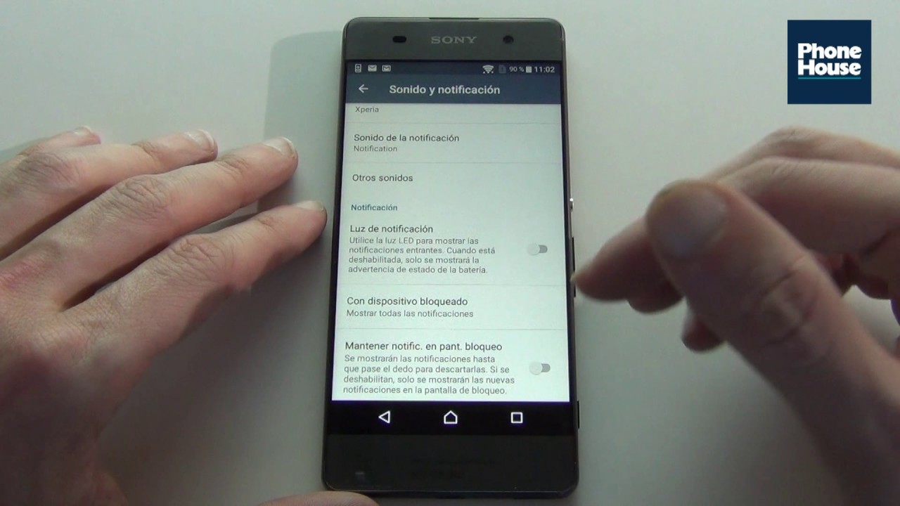 Tip: Configurar led de notificaciones en Sony Xperia XA - YouTube