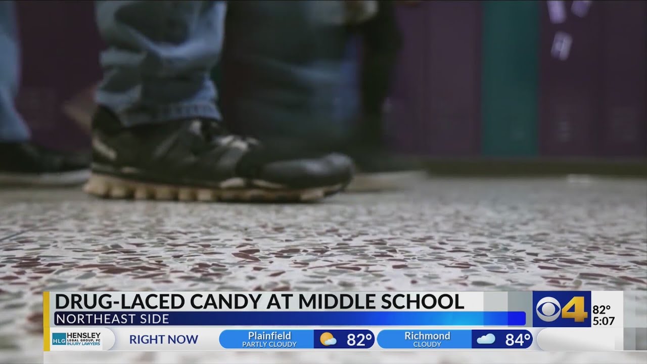 Drug-laced candy ingested by students at Indiana middle school - YouTube