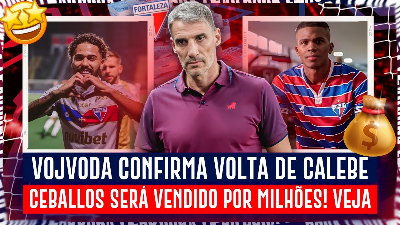 🚨 VOJVODA CONFIRMA VOLTA DE CALEBE! SANTOS QUER GOLEIRO SANTOS! CEBALLOS SERÁ VENDIDO POR ...
