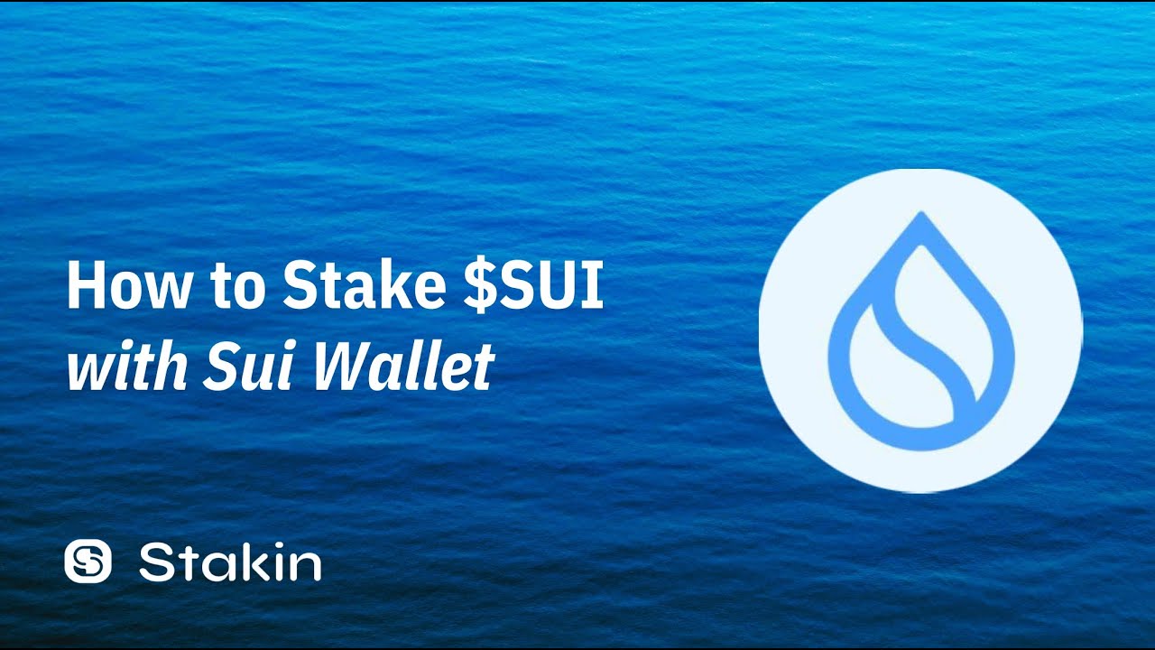 How to Stake $SUI with Sui Wallet - YouTube