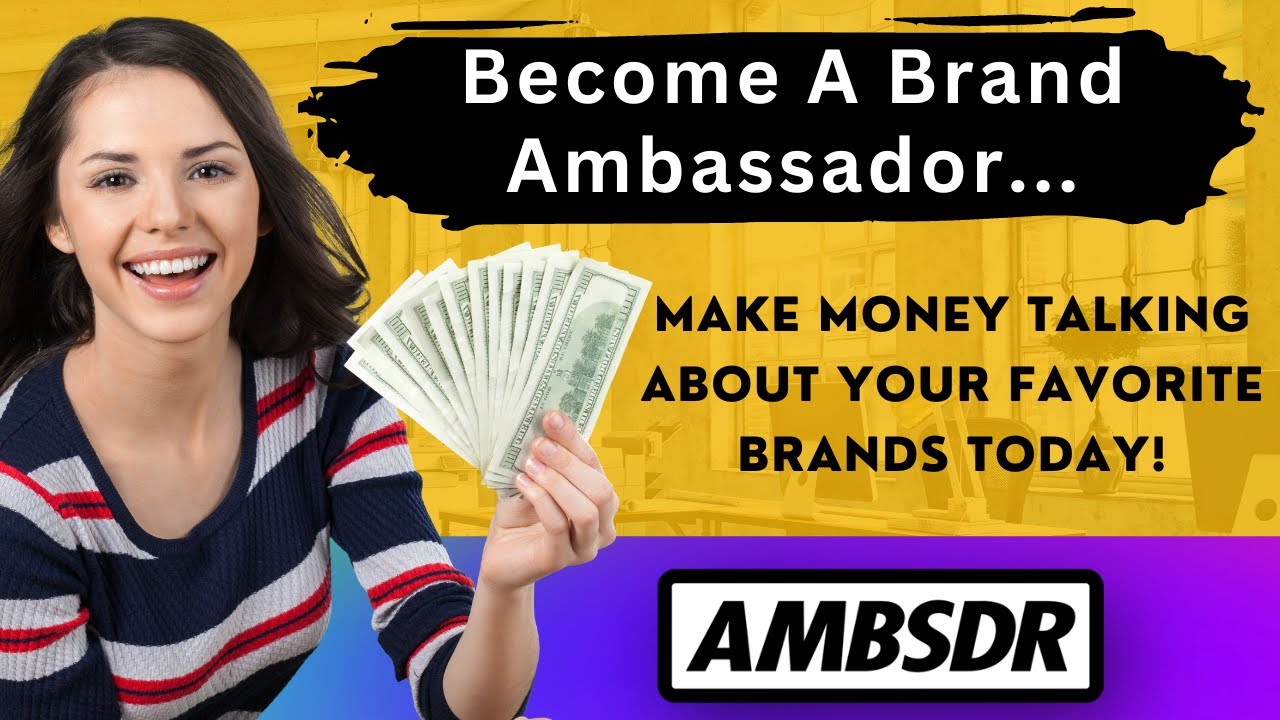 How To Become A Brand Ambassador - AMBSDR By Chris Luck - YouTube