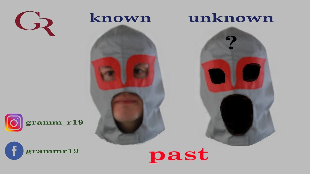 Past: known vs. unknown - YouTube