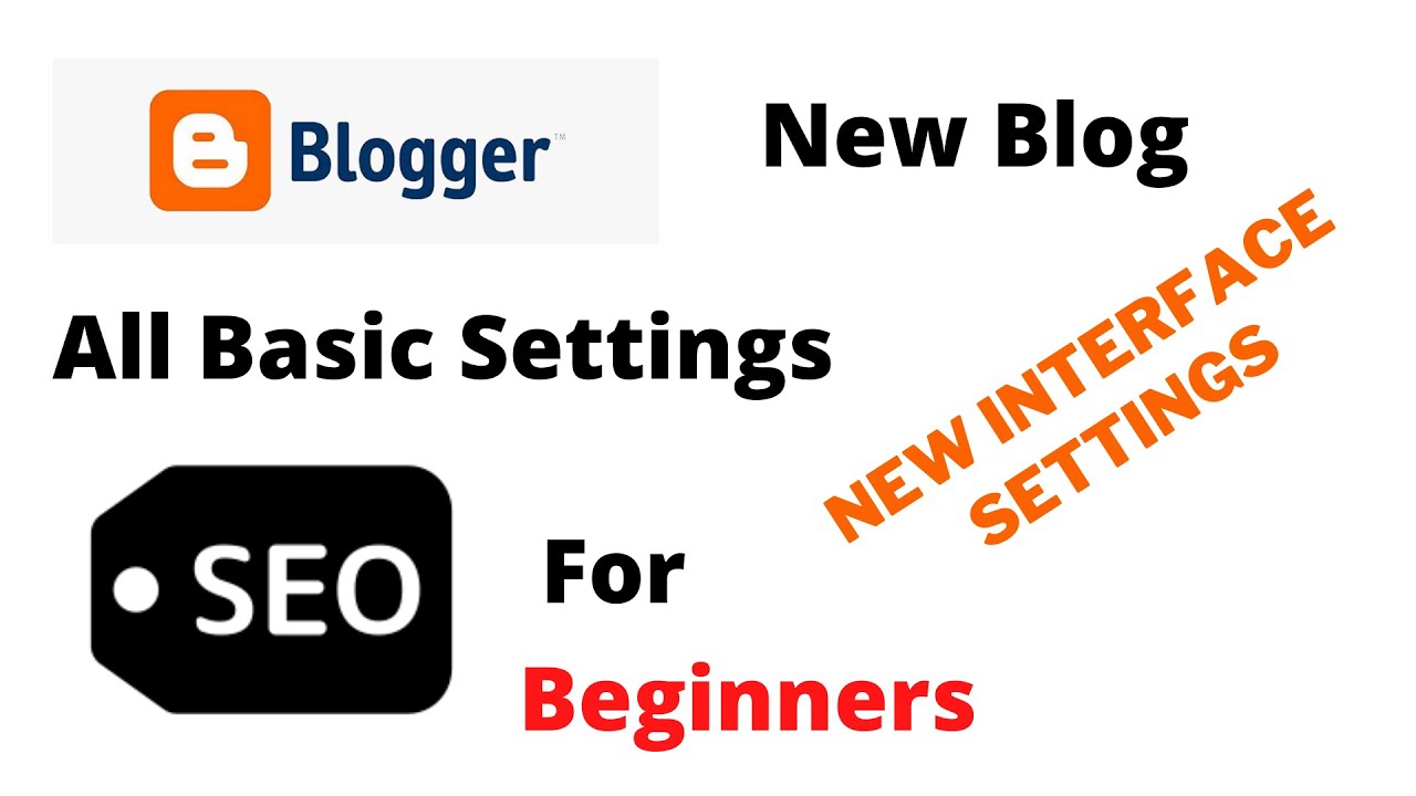 Google Blogger All Basic Settings Tutorial in Urdu Hindi Part 2 ...