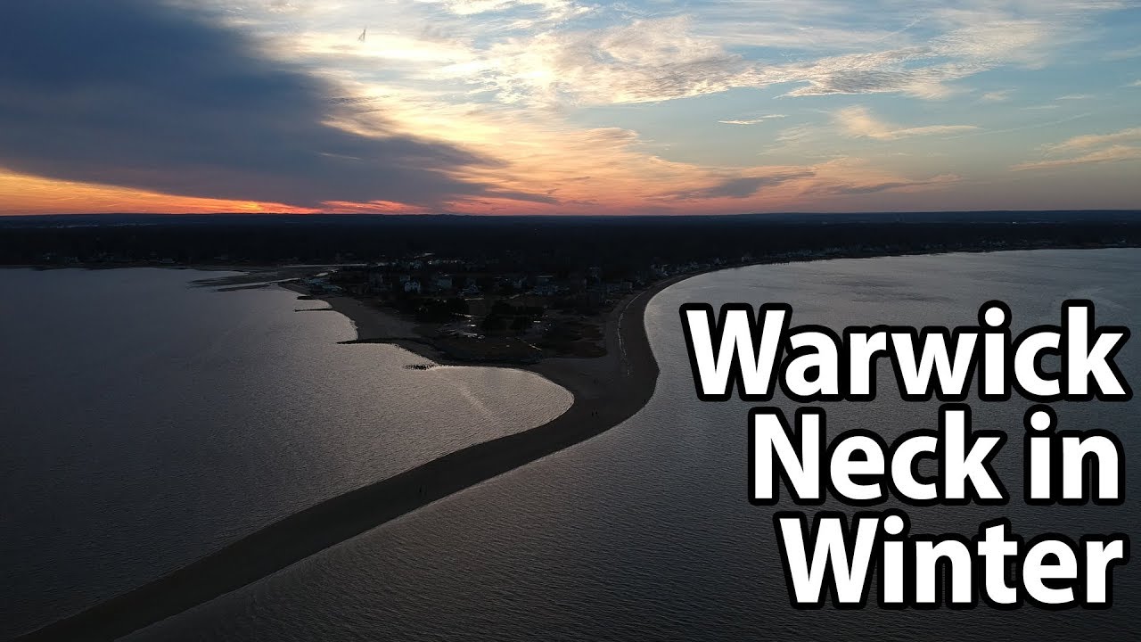 Conimicut Point and Rocky Point Park in Warwick, Rhode Island - Aerial ...