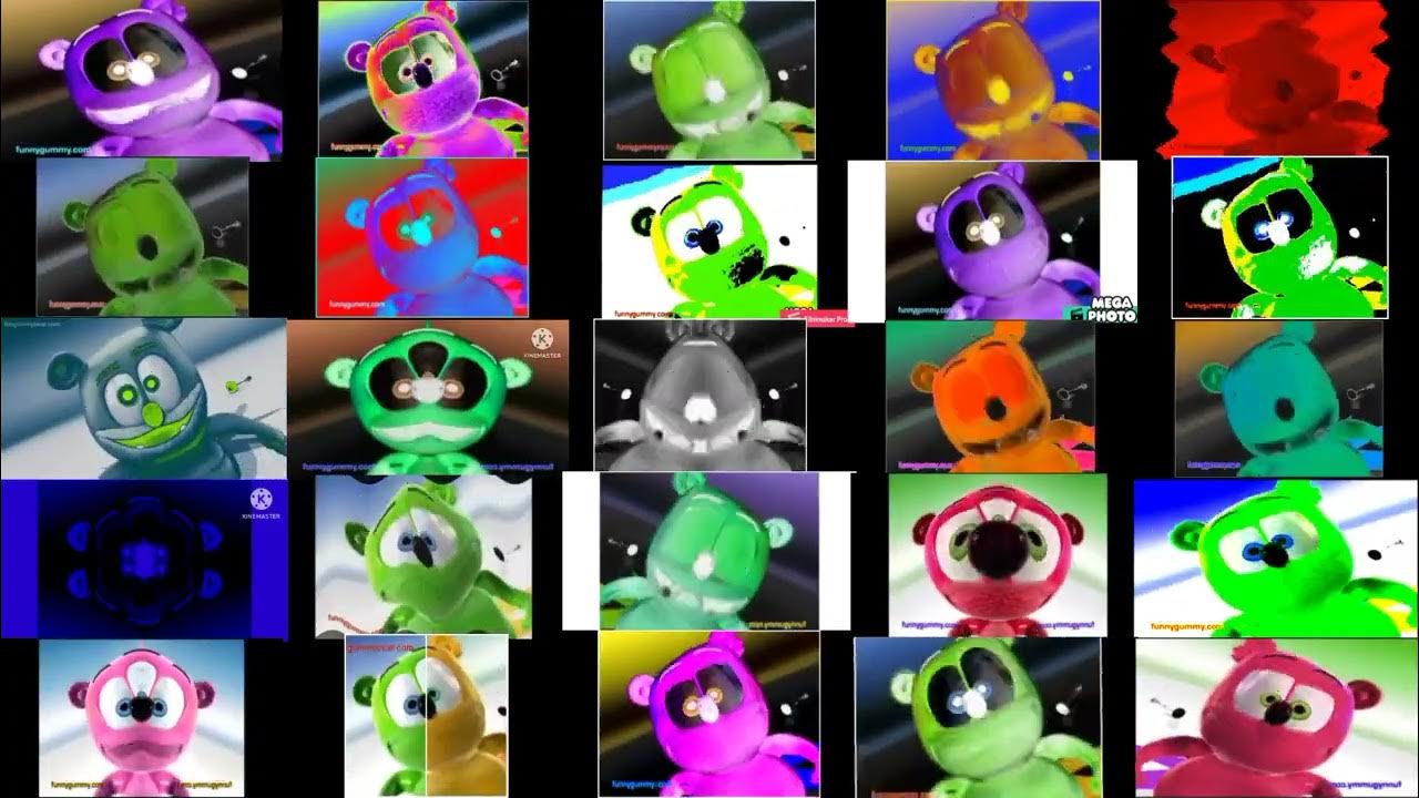 The Gummy Bear Song G-Major Collection Played at once! (G-Major-23) - YouTube