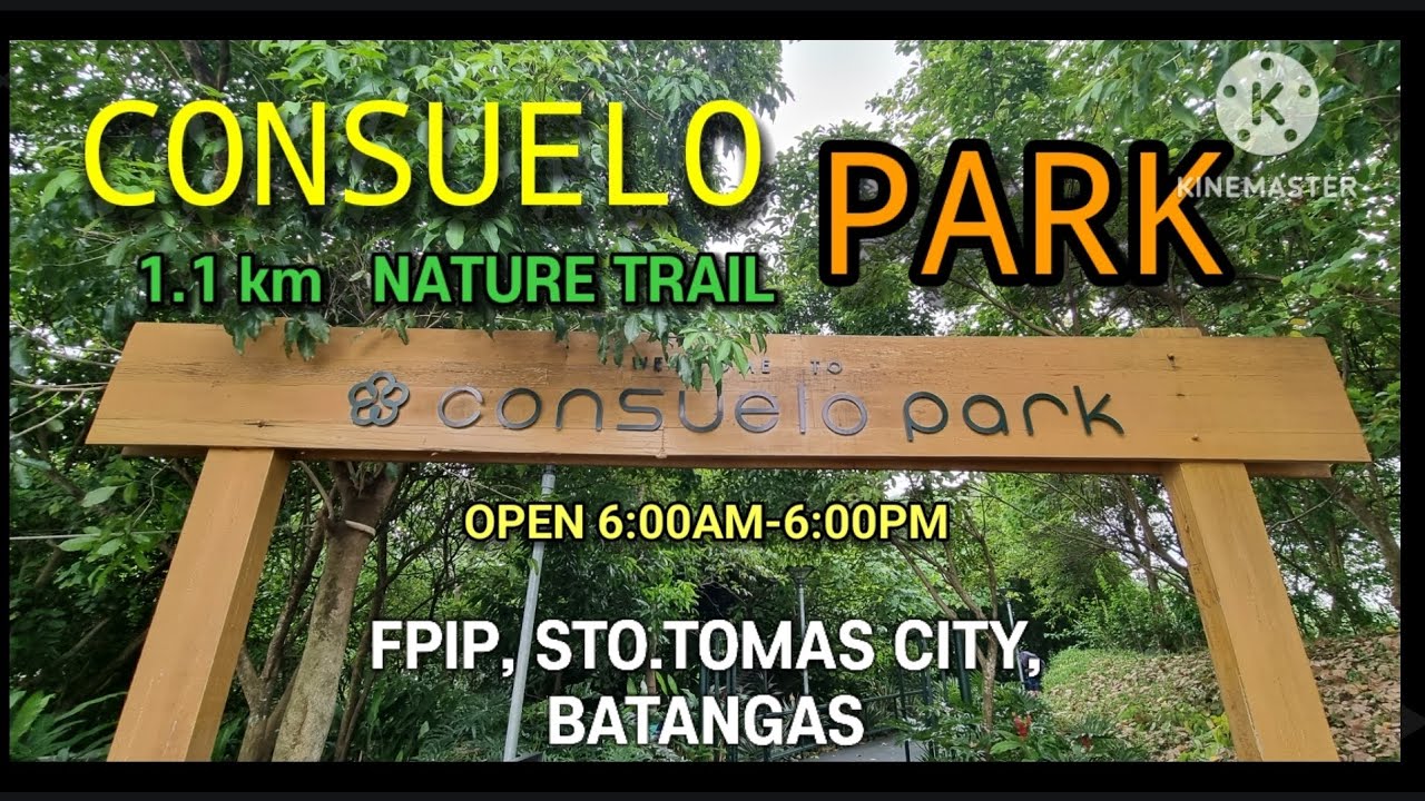 Consuelo park, fpip,sto.tomas, batangas, 1.1 km nature trail, biking ...