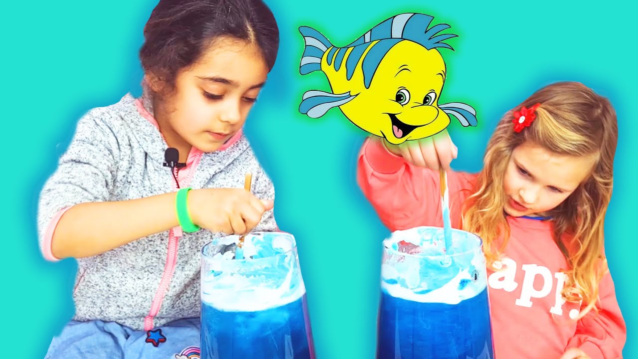 EXPERIMENT mit RASIERSCHAUM und Lebensmittelfarbe DIY Regenwolke im ...