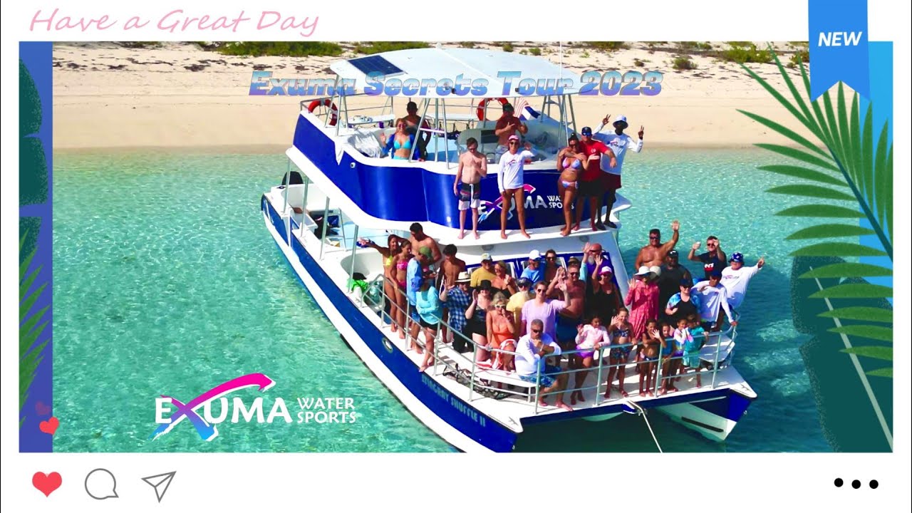 Exuma Water Sports - Exuma Secrets Tour - YouTube