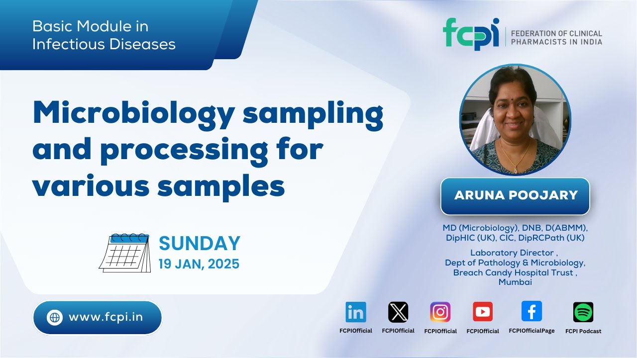 Microbiology sampling and processing for various samples - YouTube