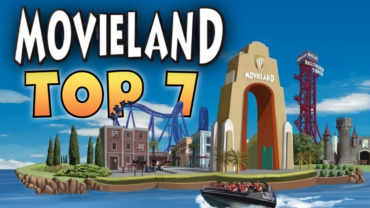 Le MIGLIORI attrazioni di MOVIELAND - YouTube
