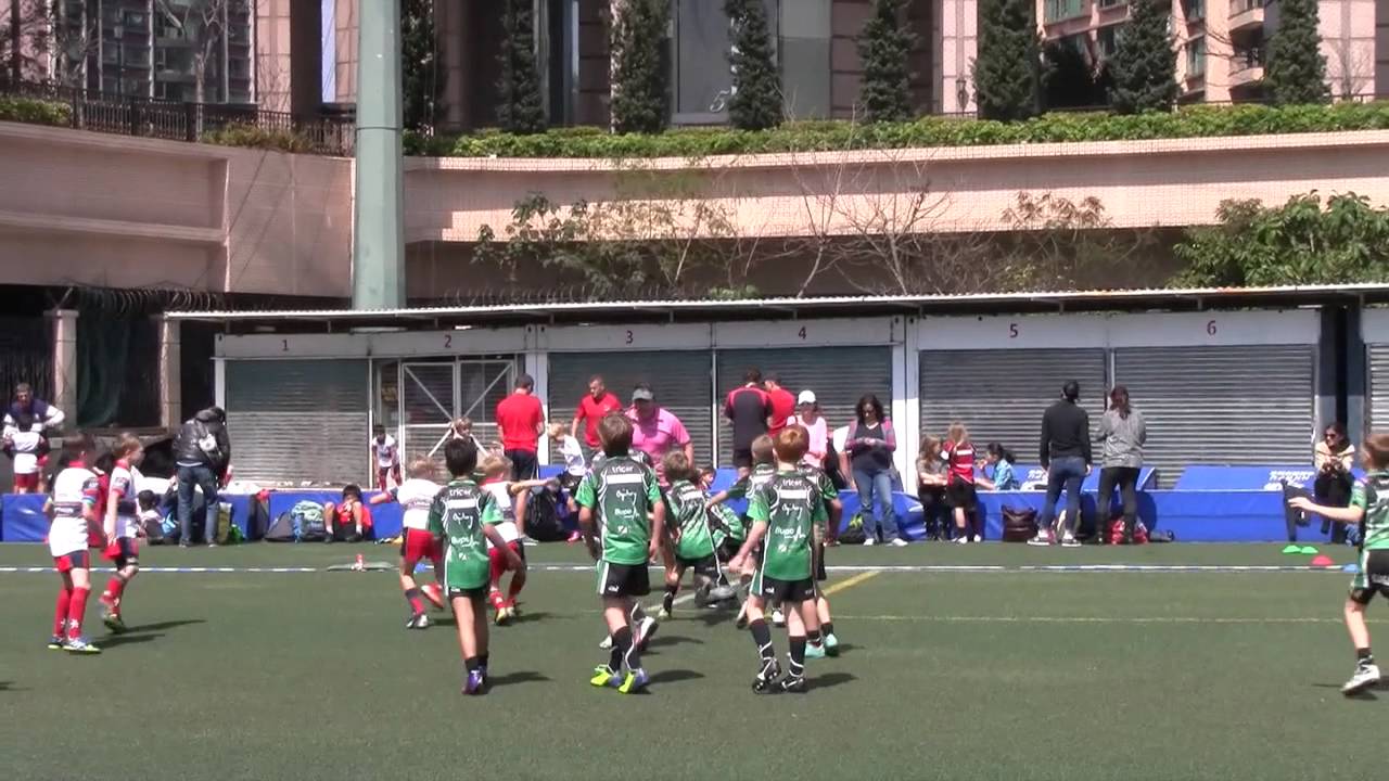 2014.02.23 Valley Fort RFC Mini-Rugby Festival U9 DBP vs HKU - YouTube