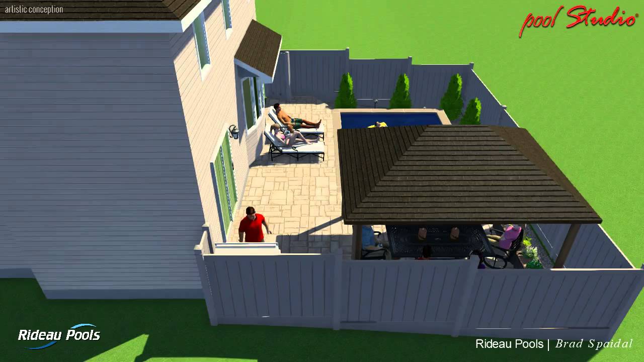 12 x 16 Inground Pool by Rideau Pools Ottawa - YouTube