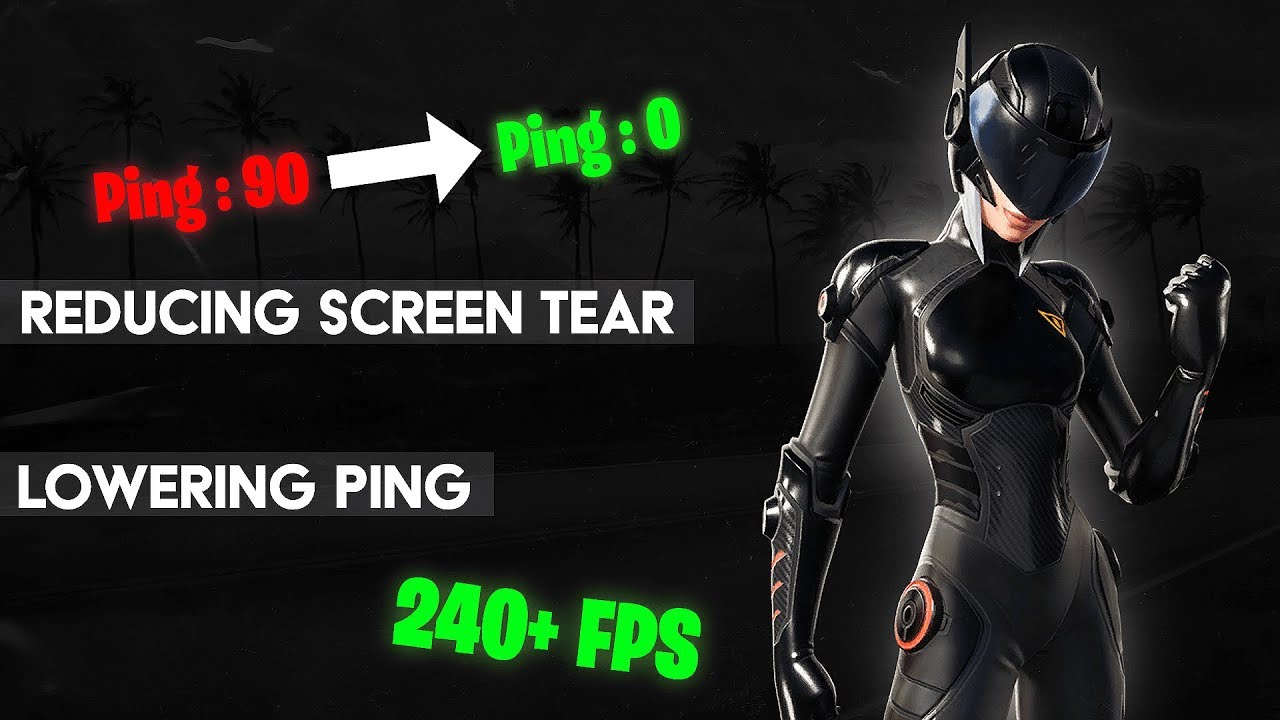 How to REDUCE PING & SCREEN TEAR in Fortnite 2020! - YouTube