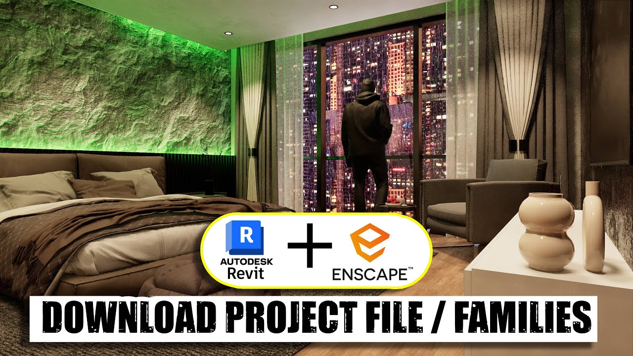 Realistic Night Rain Rendering | Revit and Enscape Animation - YouTube