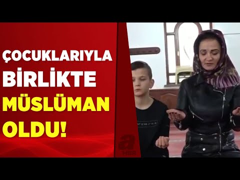 Bursa'da yaşayan Moldovalı aile, İslam'dan etkilenip Müslüman oldu | A Haber