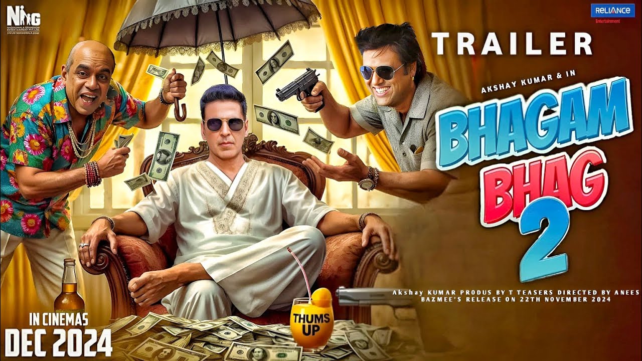 Bhagam Bhag 2 - Official Trailer | Akshay Kumar | Govinda | Paresh ...