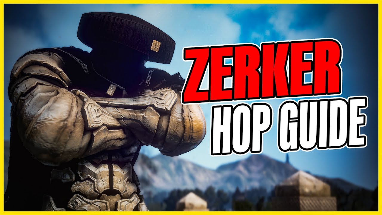 BDO - How To Zerker Hop on Console - YouTube