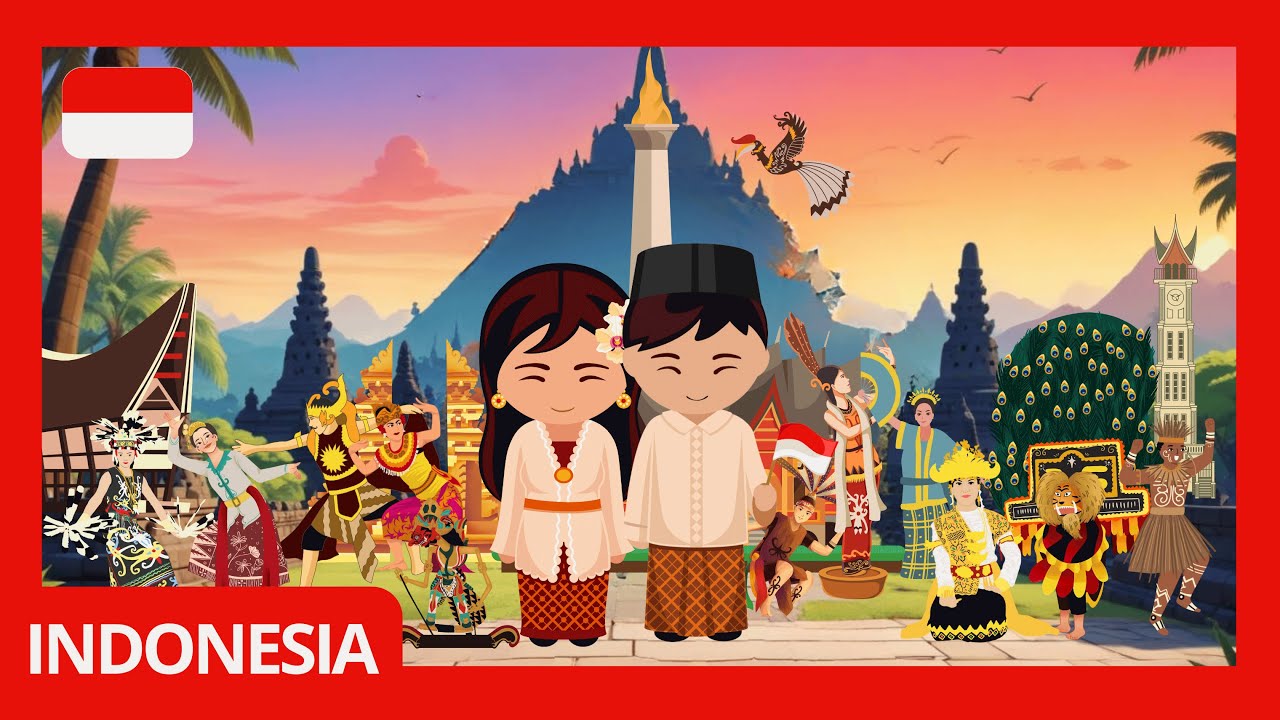 INDONESIA 🇮🇩 | Profil dan data negara Indonesia (Asia Tenggara) - YouTube