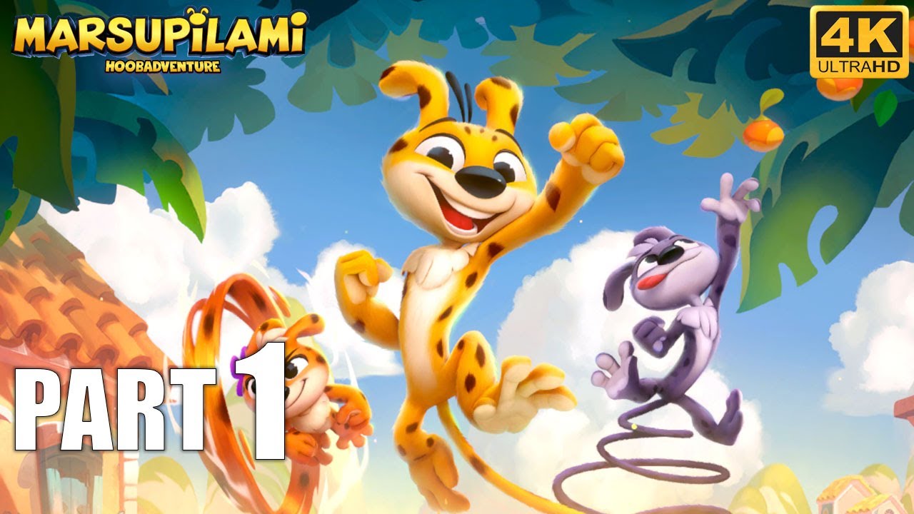 Marsupilami Hoobadventure Gameplay Part 1 | 4K UHD No Commentary ...