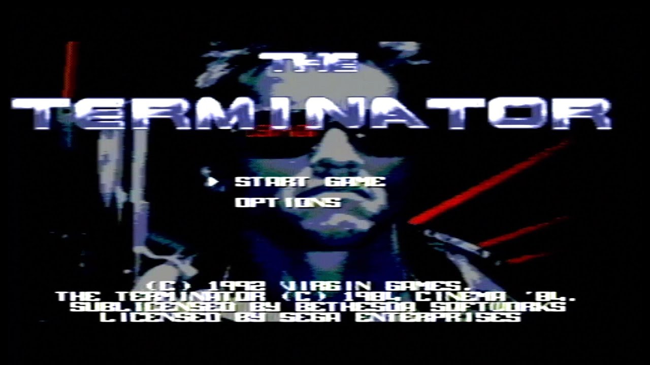 Longplay -The Terminator - Sega MegaDrive/Genesis - YouTube