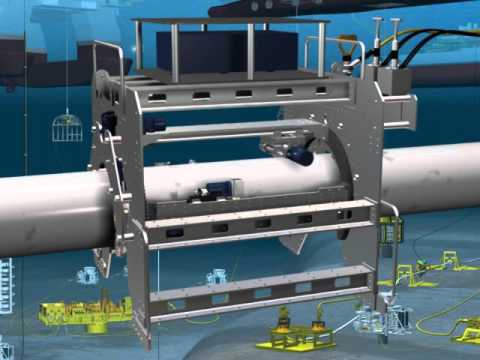 OCEANEERING ROV MILLING TOOL - Pipeline - YouTube