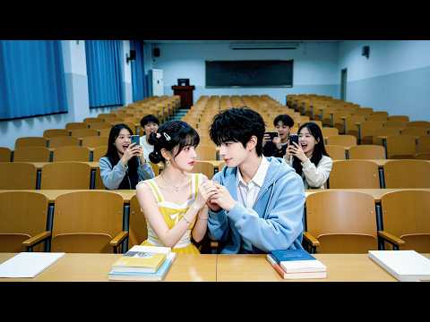 Cold Campus Heartthrob Sits Down Next to Cinderella Figure In Public.Say He's Her BF!#romance