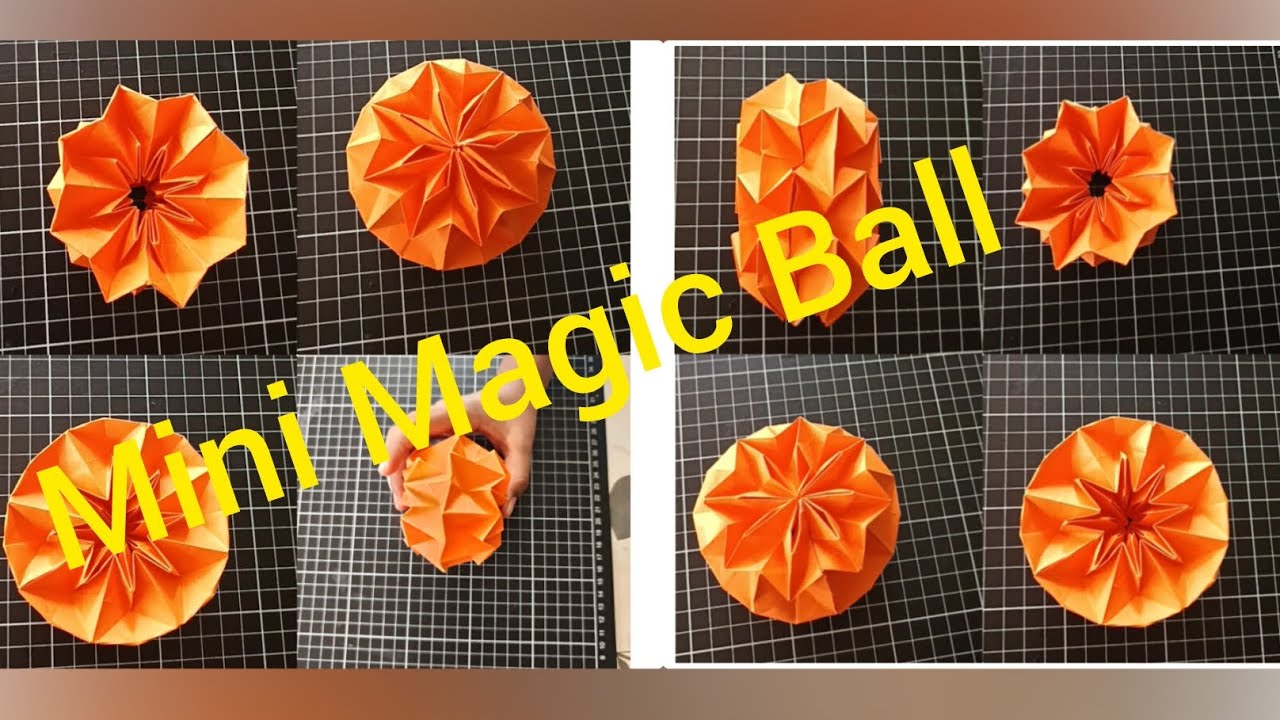 How to Make a Mini MAGIC BALL ( Dragon 's Egg ) Easiest Method - YouTube