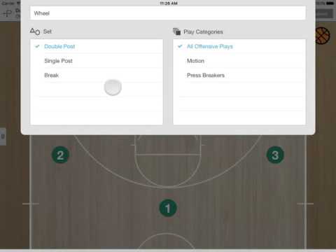 Add a Play - Basketball Playmaker iPad App