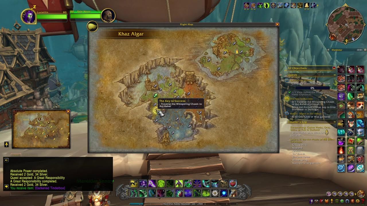 Playing World of Warcraft. Random questing and adventures. No webcam ...