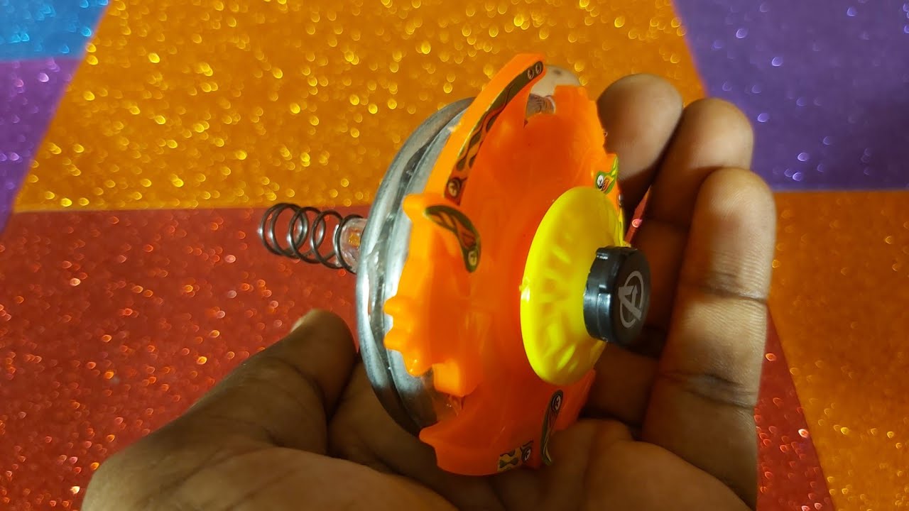 New super orange spring rotator - YouTube