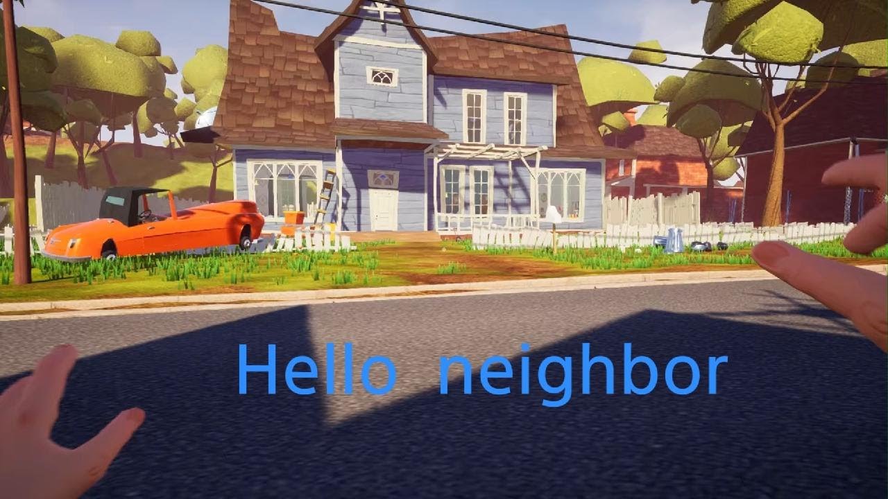 Hello neighbor part 1 - YouTube