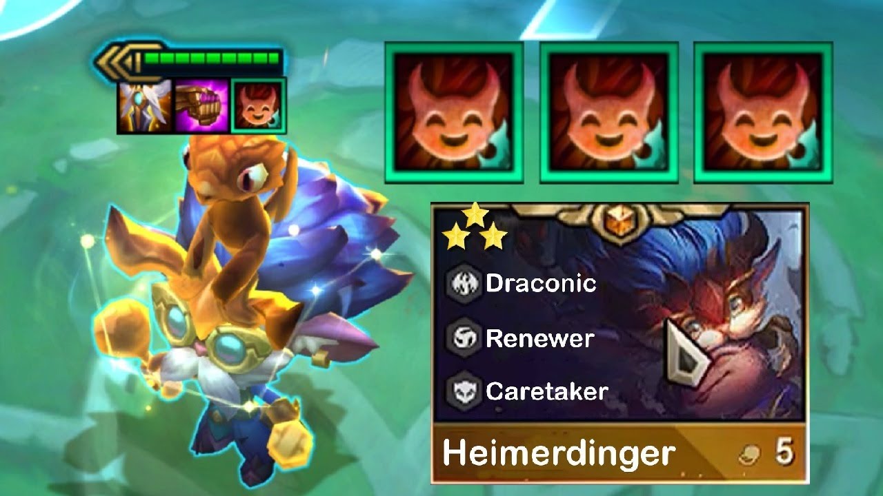 Heimerdinger 3 Star With Hellion Emblem | Heimerdinger Hellion 3 Star ...
