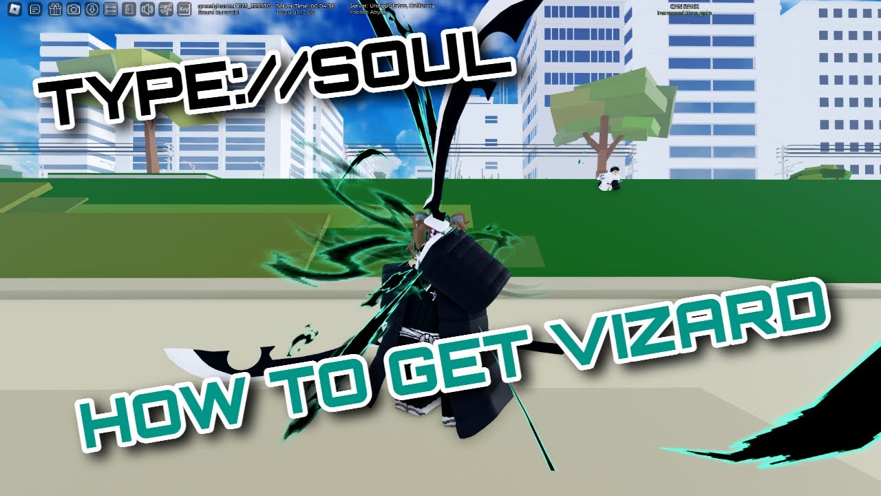 How to get VIZARD In TYPE SOUL! - YouTube