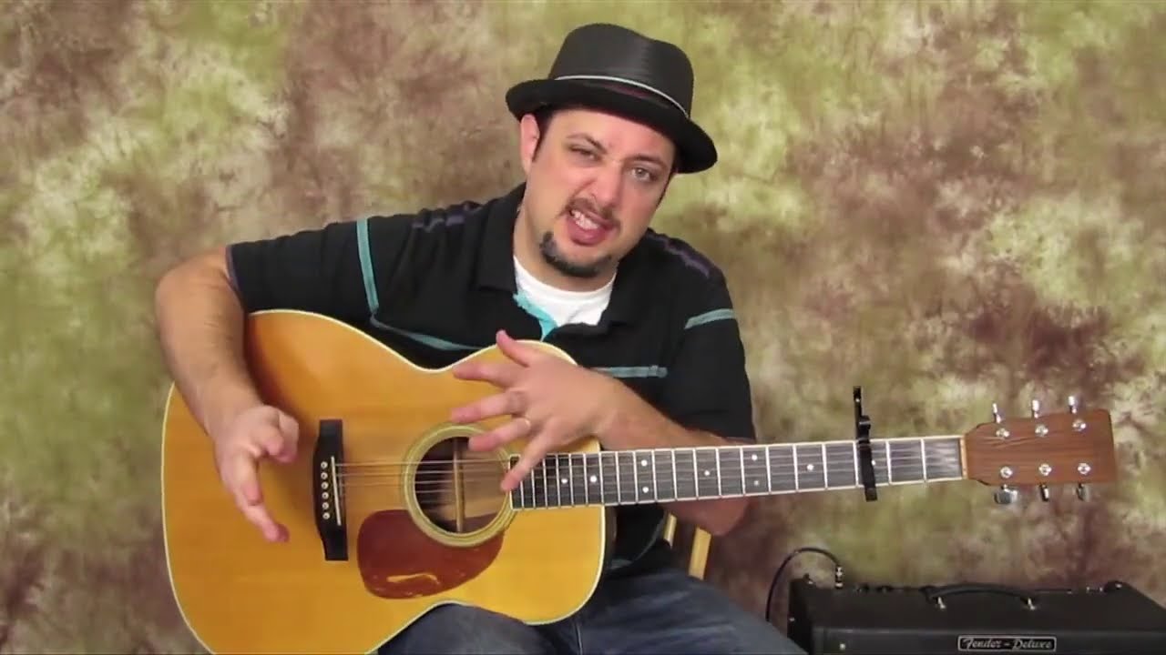 Bob Dylan Easy Acoustic Guitar Song (Inspired Chords & Strum Pattern ...