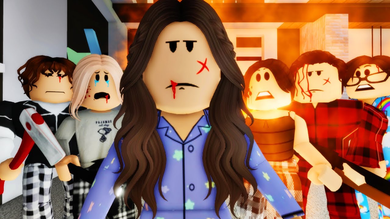 THE EVIL SLEEPOVER PARTY!!| Roblox Movie | CoxoSparkle2 - YouTube