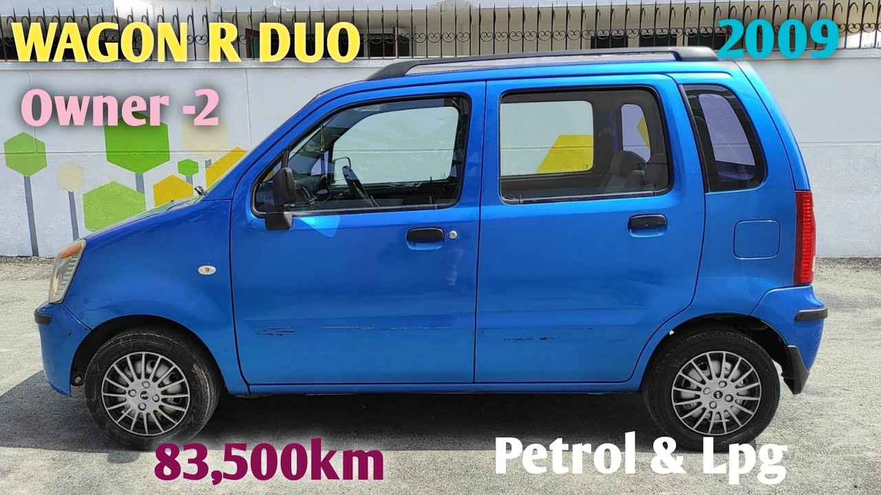 MARUTI SUZUKI WAGON R DUO/2009/CAR SALE - YouTube