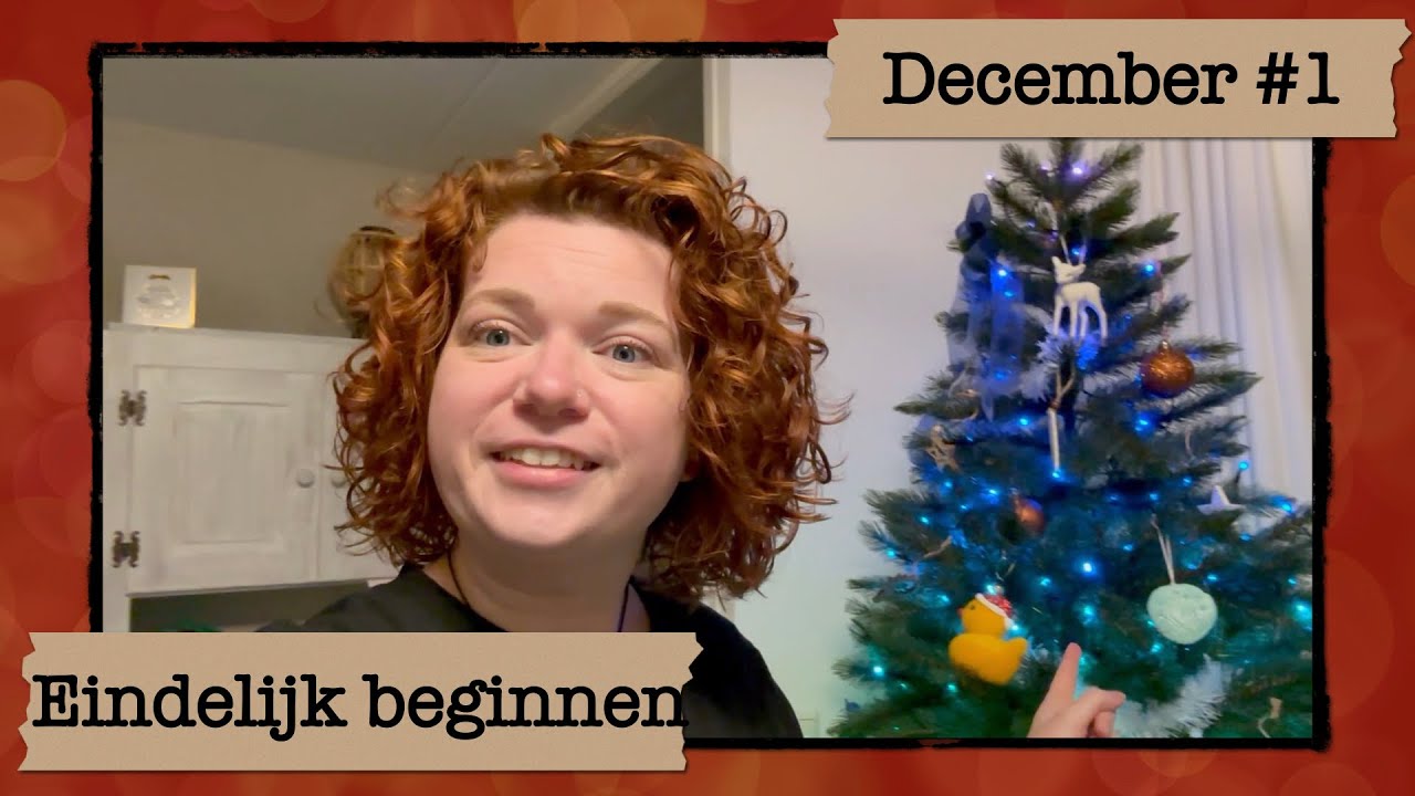 December betekend adventskalender | December vlog #01 - YouTube