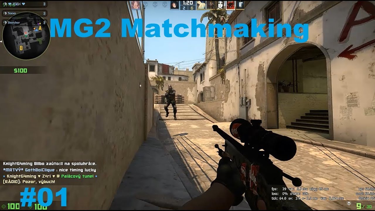 CS:GO - Full Team | MG2 Matchmaking #01 (CZ/SK) | w/Texxo Zori Pavulik ...