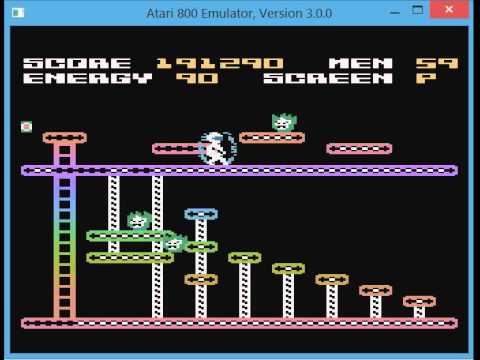 Atari 800 : Mr. Robot - complete - YouTube