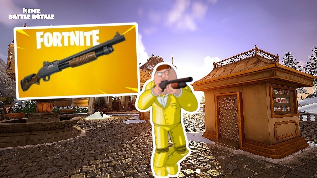 The Mythic Peter Griffin Shotgun Only! (Fortnite Chapter 5 Season 1 ...