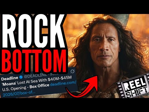 MOANA BOX OFFICE EXPOSES THE ROCK'S FAILED MOVIE CAREER