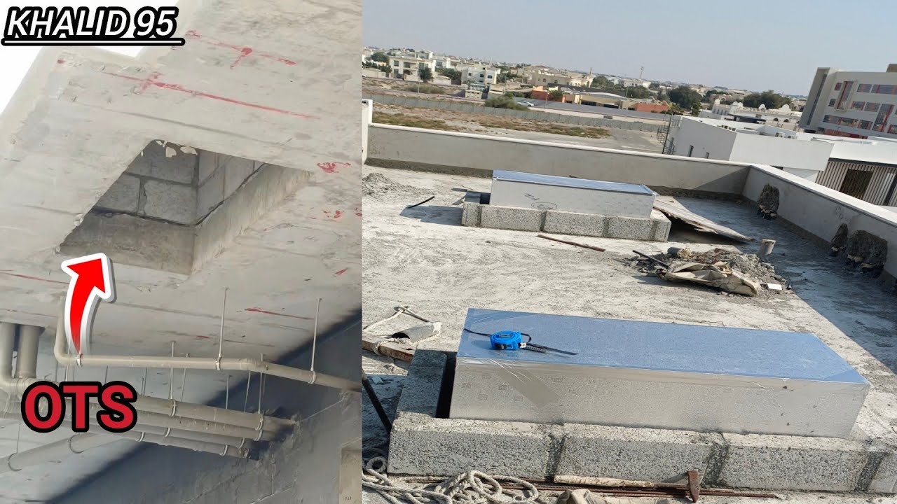 Pi Duct work Ground floor se OTS hoke Roof tak package unit - YouTube