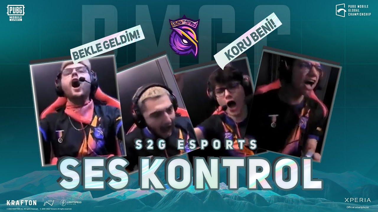 S2G ESPORTS - SES KONTROL | 2022 PMGC OYUNCU KAMERASI - YouTube