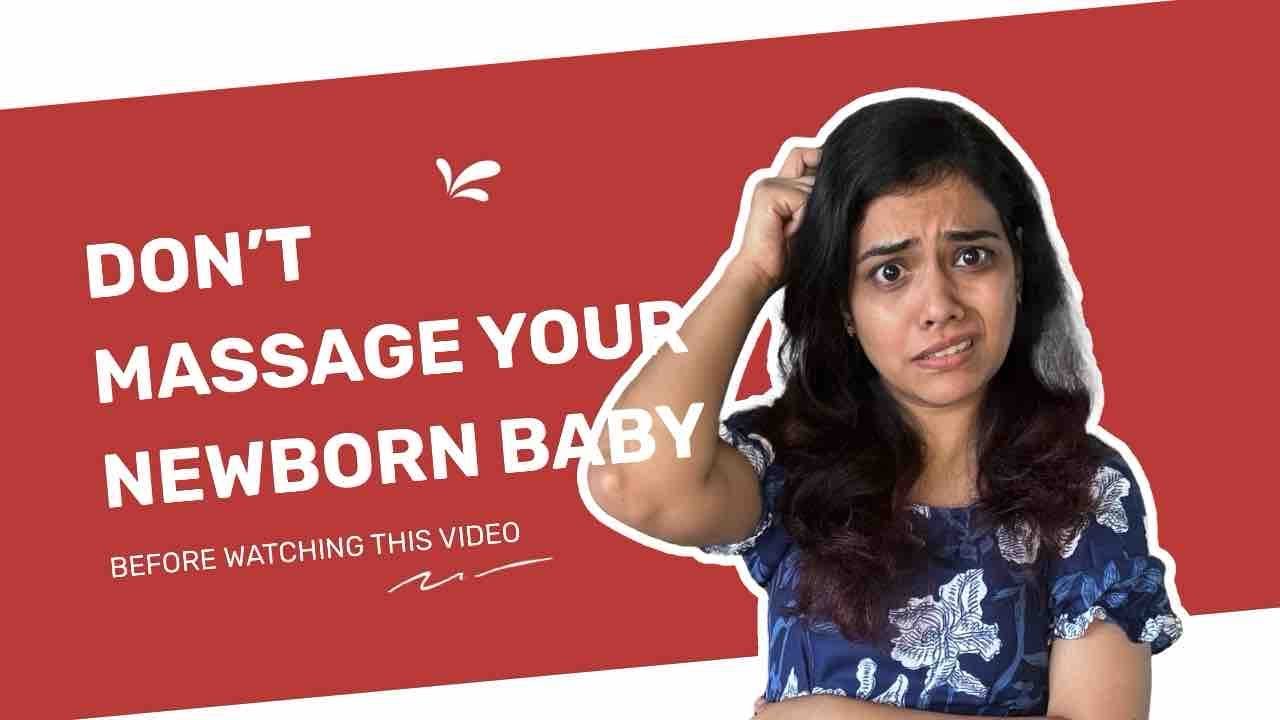 Calm Your Newborn with Baby Massage Techniques / Baby malish kaise kare ...
