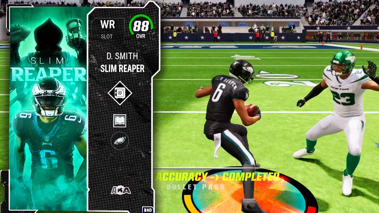 AKA SLIM REAPER! HE CATCHES EVERYTHING! Madden 24 - YouTube