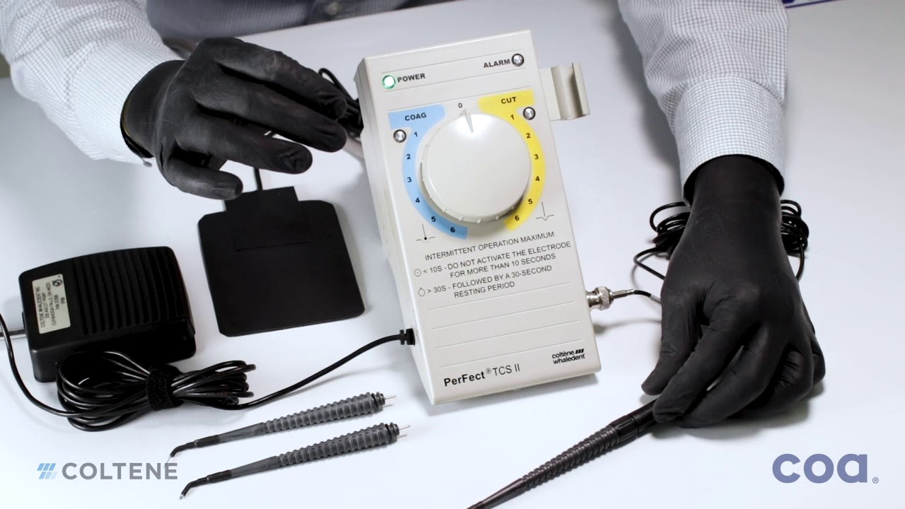 Manejo práctico para PERFECT TCSII de Coltene - YouTube